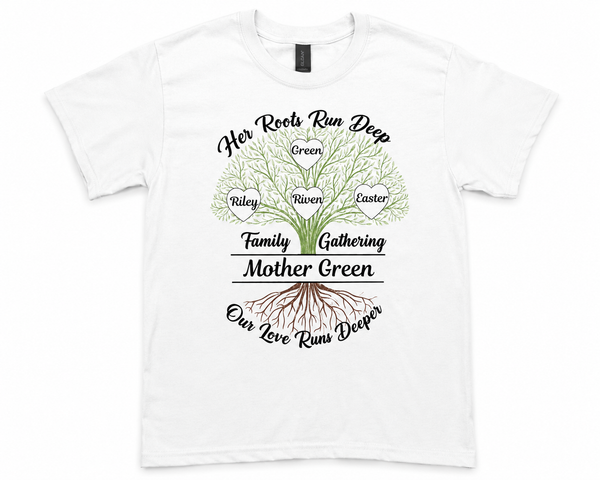 Green Family Reunion T-Shirt | Custom Family Tree Reunion Shirt ...